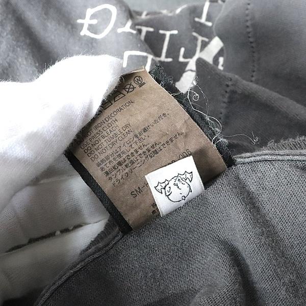 【広尾店】セントマイケル SAINT MICHAEL SS Tee HOPE SPRING ETERNAL Tシャツ グレー ダメージ加工 ...