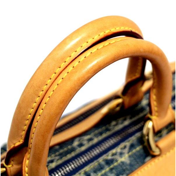 ルイヴィトン LOUIS VUITTON ネオスピーディ ハンドバッグ モノグラムデニム ブルー M95019 【64144】 :64144 ...
