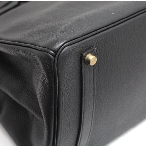 美品 エルメス HERMES バーキン35 ハンドバッグ トリヨンクレマンス 黒 E刻印 G金具 【64294】 : atlantis ...