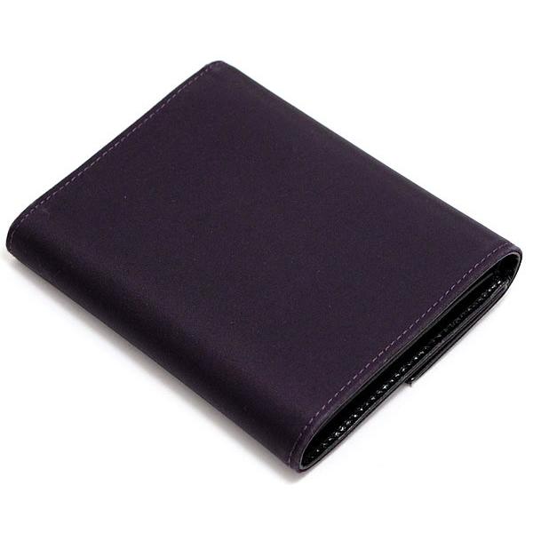 極美品 プラダ PRADA 三角ロゴ 三つ折り財布 ナイロン×サフィアーノレザー パープル 【64555】 : 64555 ...