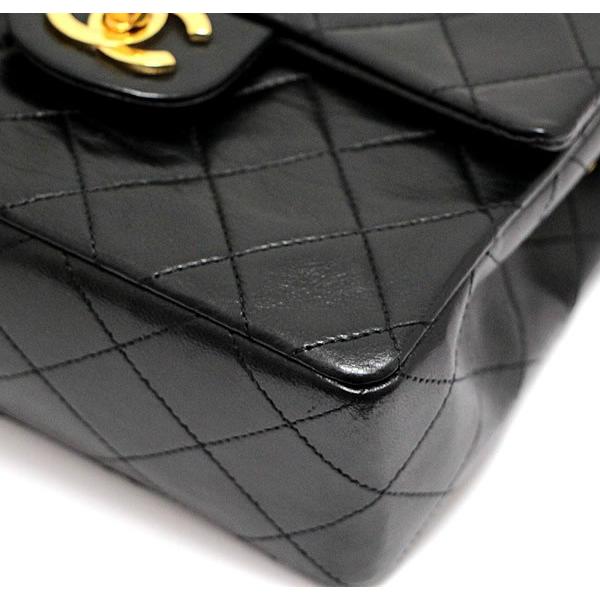 シャネル CHANEL ミニマトラッセ チェーンショルダーバッグ ラムスキン 黒 ゴールド金具 3番台 【64687】 : atlantis ...