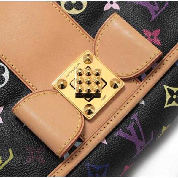 ルイヴィトン LOUIS VUITTON パティ ショルダーバッグ マルチカラ― 黒 M40306 【64764】 :64764 ...