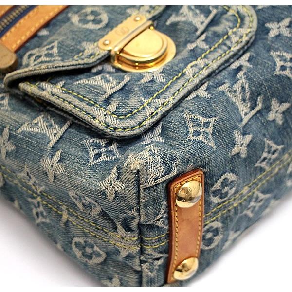 ルイヴィトン LOUIS VUITTON バギーPM ショルダーバッグ モノグラムデニム ブルー M95049 【64915 ...