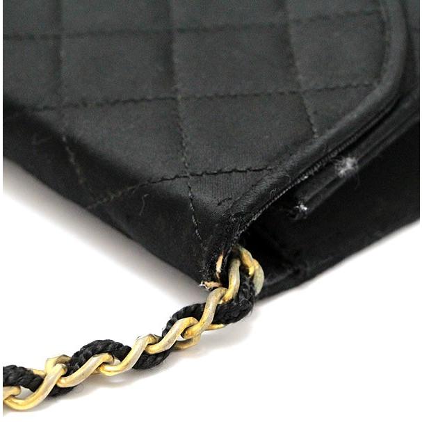 シャネル CHANEL マトラッセ パリ限定 チェーンショルダーバッグ サテン 黒 0番 【64995】 : atlantis - 通販 ...
