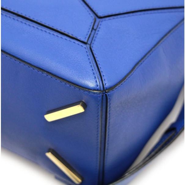 ロエベ LOEWE パズルバッグ ミディアム 2WAYバッグ レザー ブルー G金具 【65478】 : atlantis - 通販 ...