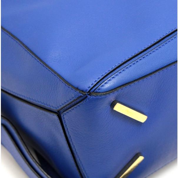 ロエベ LOEWE パズルバッグ ミディアム 2WAYバッグ レザー ブルー G金具 【65478】 : atlantis - 通販 ...