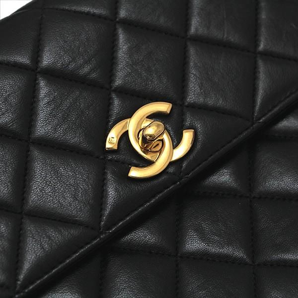 シャネル CHANEL マトラッセ トップハンドル ハンドバッグ スモール ラム 黒 G金具 【65613】 :65613:atlantis ...