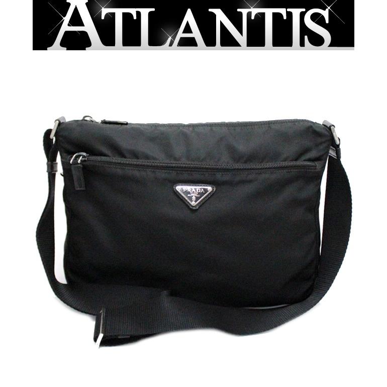 プラダ PRADA 三角ロゴ ショルダーバッグ ナイロン 黒 【66831】 : atlantis - 通販 - Yahoo!ショッピング