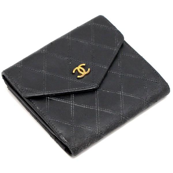シャネル CHANEL ヴィンテージ ピコローレ 二つ折り財布 シャネル CHANEL ヴィンテージ ピコローレ 二つ折り財布
