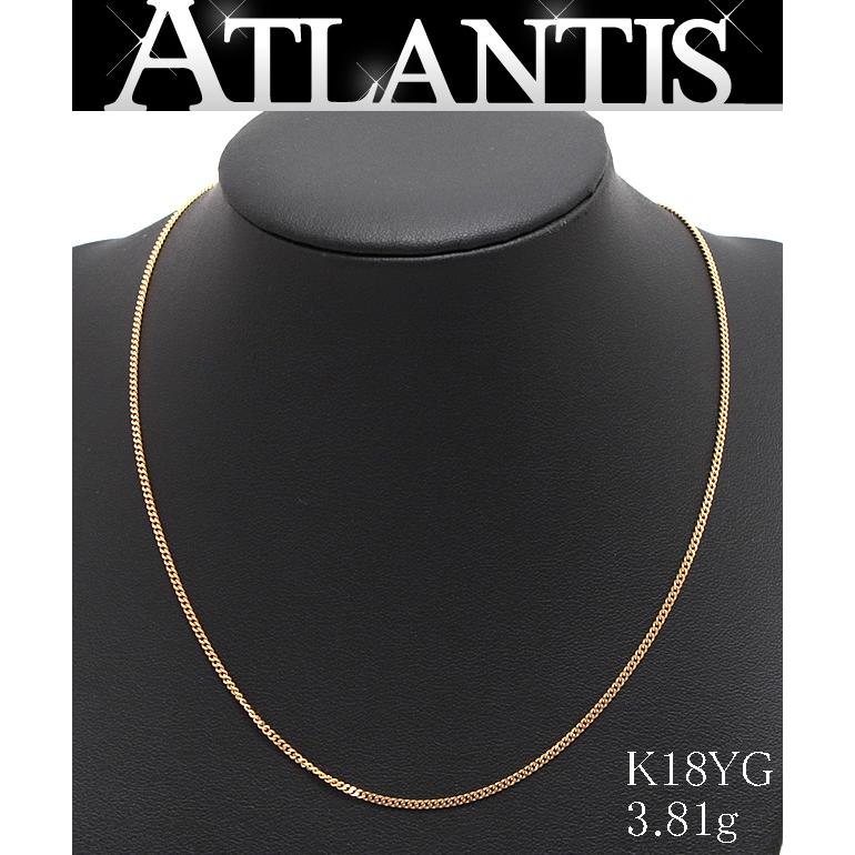 地金 K18 喜平 ネックレス 二面シングル 約40cm 3.81g 【67876】 : 67876 : atlantis - 通販 - Yahoo!ショッピング