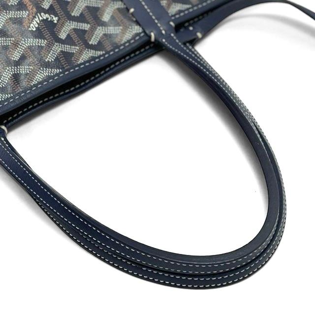 ゴヤール GOYARD アンジュPM リバーシブル トートバッグ PVC ネイビー 【68835】 : atlantis - 通販 ...