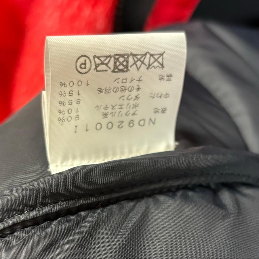 美品 シュプリーム Supreme × The North Face ノースフェイス ファーヌプシ ダウンジャケット 赤 sizeL ...