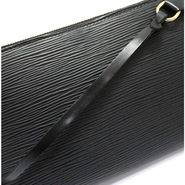 ルイヴィトン Louis Vuitton ポシェットアクセソワール アクセサリーポーチ エピ 黒 M52942 【69069 ...