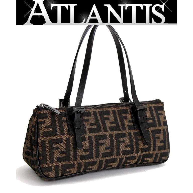 フェンディ FENDI ミニハンドバッグ ズッカ キャンバス×レザー ブラウン 【69122】 : atlantis - 通販 - Yahoo ...