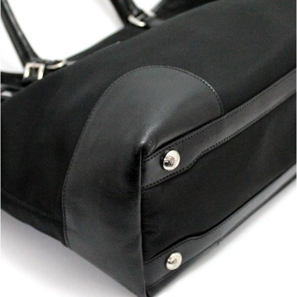 プラダ PRADA 三角ロゴ トートバッグ ナイロン×レザー 黒 【69546】 : atlantis - 通販 - Yahoo!ショッピング