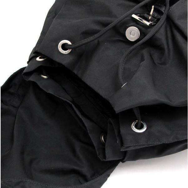 プラダ PRADA 三角ロゴ リュックサック バックパック Wポケット ナイロン 黒 BZ2811 【69669】 : atlantis ...