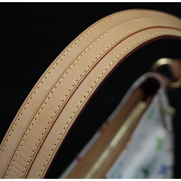 ルイヴィトン Louis Vuitton ロッジPM ワンショルダーバッグ マルチカラー 白 M40053 【69681 ...