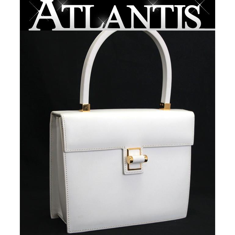 グッチ GUCCI ハンドバッグ オールドグッチ レザー ホワイト 【69722】 : atlantis - 通販 - Yahoo!ショッピング