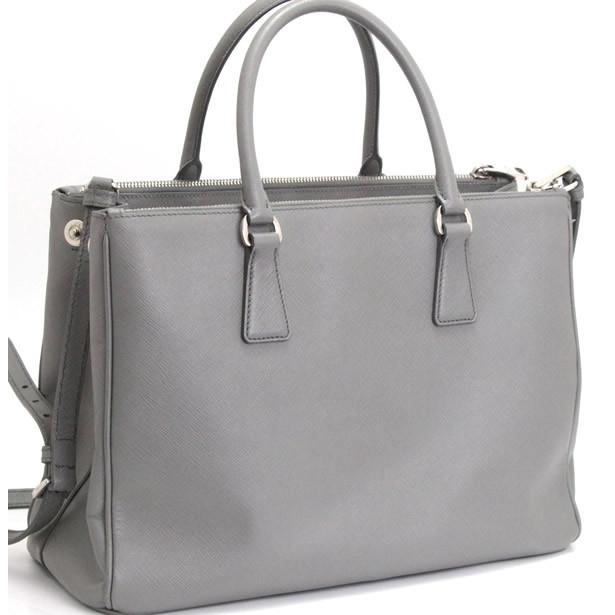 プラダ PRADA ガレリア 2WAYバッグ ミディアム サフィアーノレザー グレー BN2274 【70160】 : atlantis - 通販 - Yahoo!ショッピング