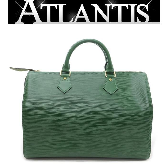 ルイヴィトン Louis Vuitton スピーディ30 ハンドバッグ エピ M43004 ボルネオグリーン 【70342 ...