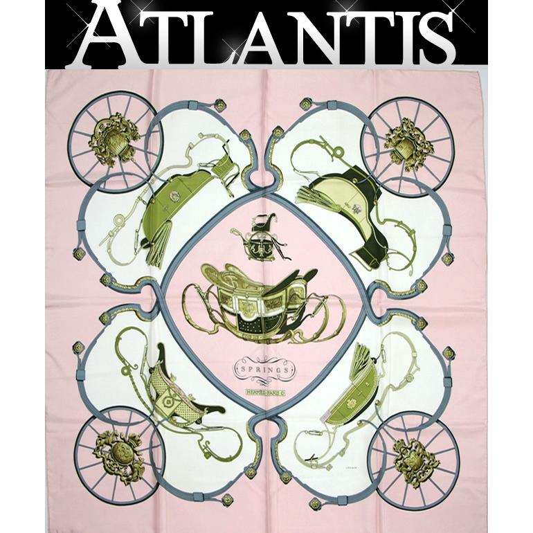 エルメス HERMES カレ90 SPRINGS スプリングス 大判スカーフ シルク100％ ピンク系 【70723】 : atlantis - 通販 - Yahoo!ショッピング