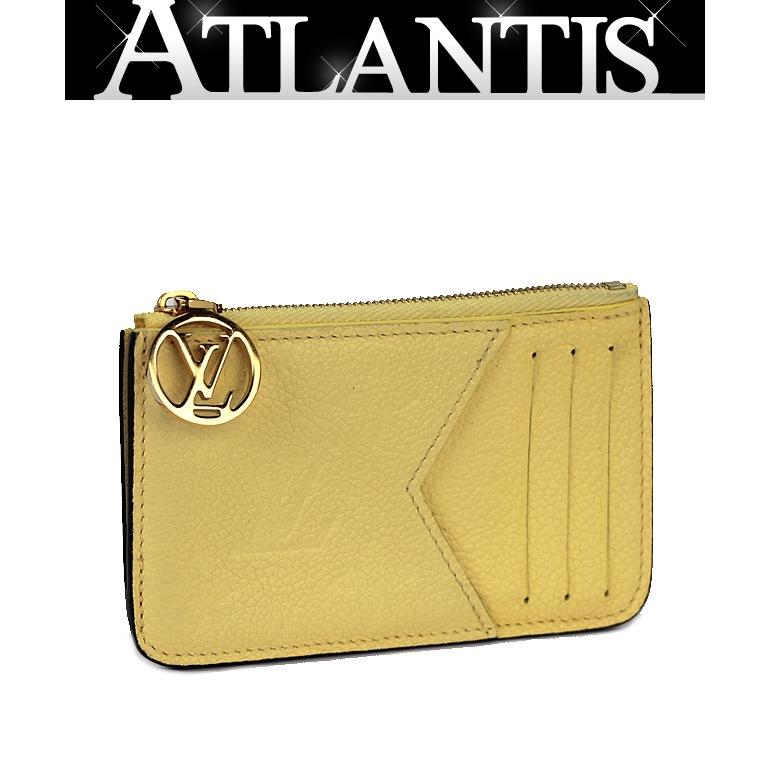 ルイヴィトン Louis Vuitton ポルトカルト ロミー ジョーヌ カードケース アンプラント M82044 【71018 ...