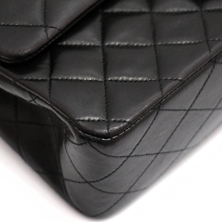 シャネル CHANEL マトラッセ25 Wフラップ チェーンショルダーバッグ ラムスキン 黒 G金具 3番台 【71033】 : atlantis - 通販 - Yahoo!ショッピング