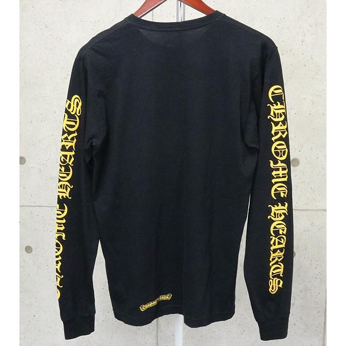 CHROME HEARTS 銀座店 クロムハーツ ヴァインダガー ロンT ポケット 長袖 メンズ size:M 黒 94682 ...