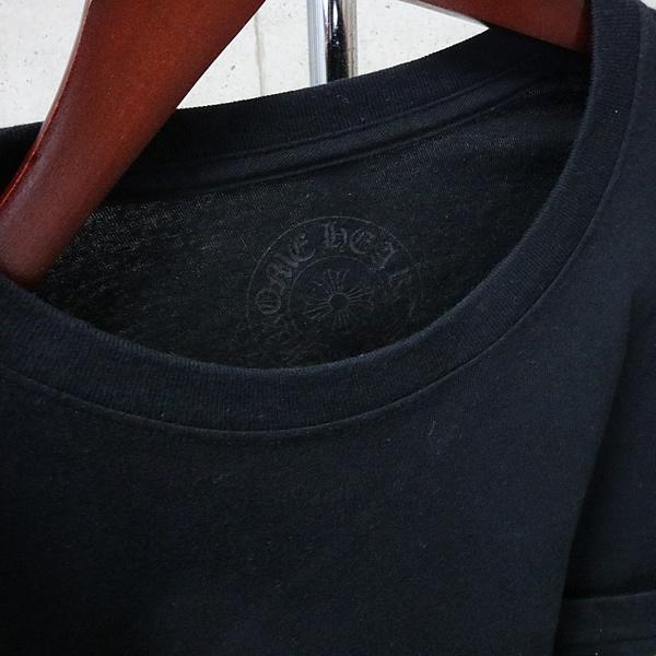 CHROME HEARTS 銀座店 クロムハーツ ヴァインダガー ロンT ポケット 長袖 メンズ size:M 黒 94682 ...