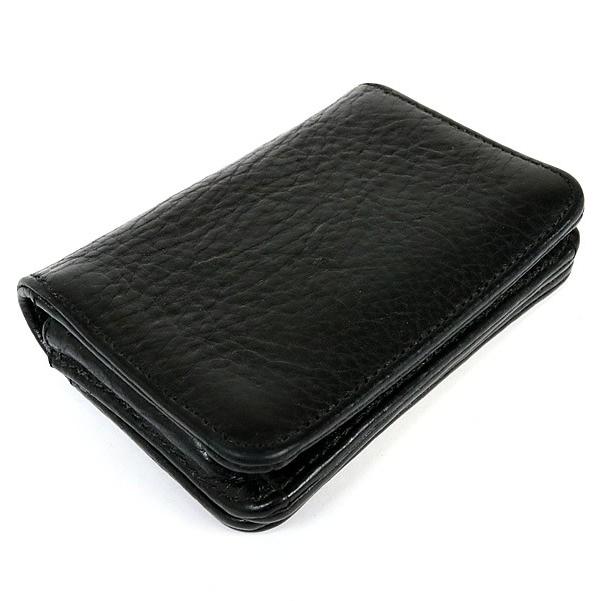 CHROME HEARTS 銀座店 クロムハーツ 3ポケットカードケース 名刺入れ レザー SV925 黒 95089 : 95089 ...