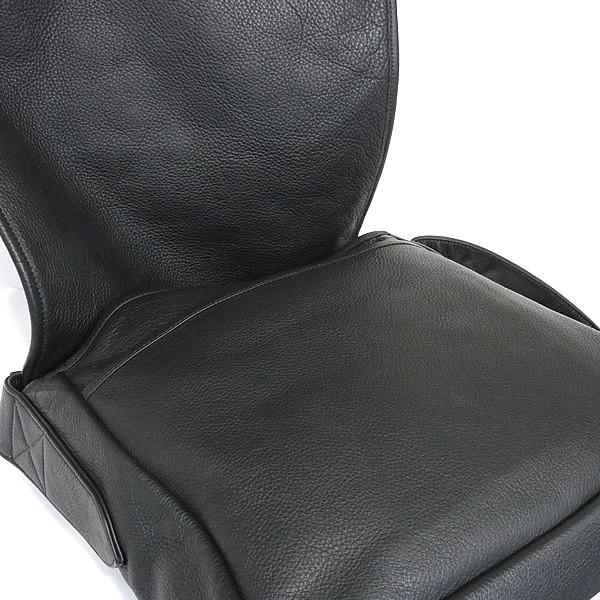 CHROME HEARTS 銀座店 クロムハーツ 美品 インボイス付き メールバッグ セメタリークロスパッチ メンズ レザー SV925 黒 ...