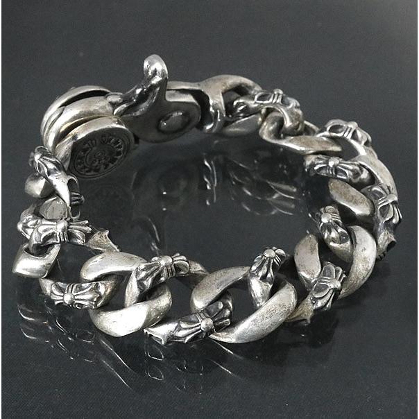 CHROME HEARTS 銀座店 クロムハーツ ファンシー クリップブレス 13リンク メンズ シルバー SV925 95394 : 95394 : atlantis - 通販 ...