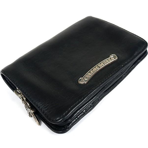 CHROME HEARTS 銀座店 クロムハーツ JOEY ジョーイ ウォレット 二つ折り 財布 レザー SV925 黒 95436 : atlantis - 通販 - Yahoo!ショッピング