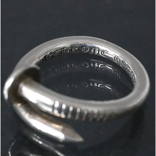 CHROME HEARTS 銀座店 クロムハーツ フラット ネイル リング 指輪 シルバー SV925 95939 : atlantis ...