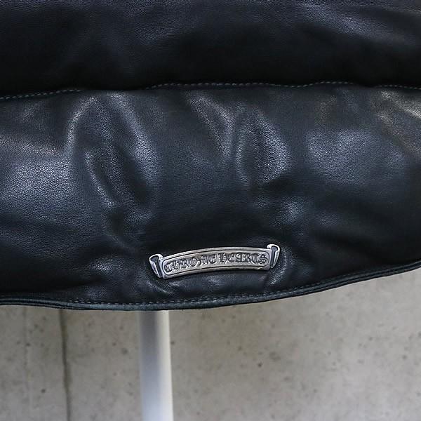 CHROME HEARTS 銀座店 クロムハーツ STIFF レザー ダウンジャケット メンズ SV925 size:M 黒 96197 : atlantis - 通販 - Yahoo!ショッピング