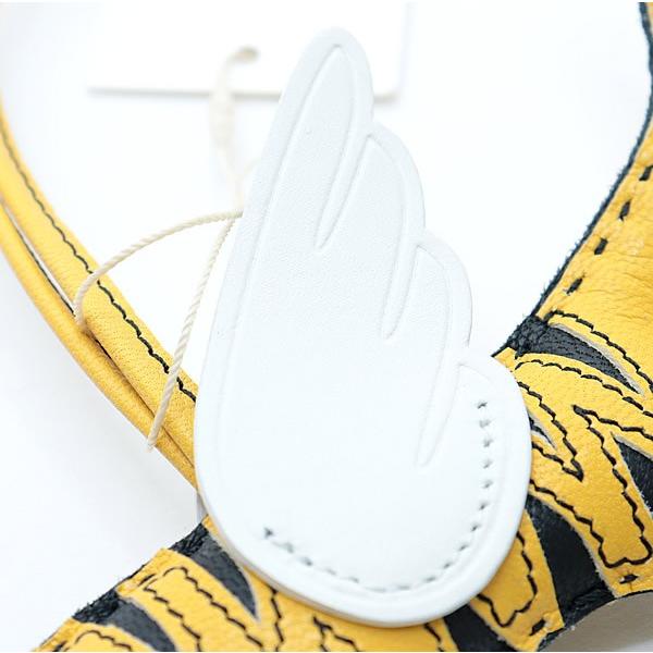 READYMADE 銀座店 レディメイド 未使用 レザー バッグ チャーム フライングタイガー イエロー 96745 : atlantis ...