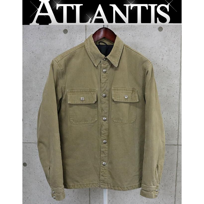 CHROME HEARTS 銀座店 クロムハーツ インボイス付き ワークドッグ ジャケット ヘリンボーン sizeM カーキ 96802 : atlantis - 通販 - Yahoo!ショッピング