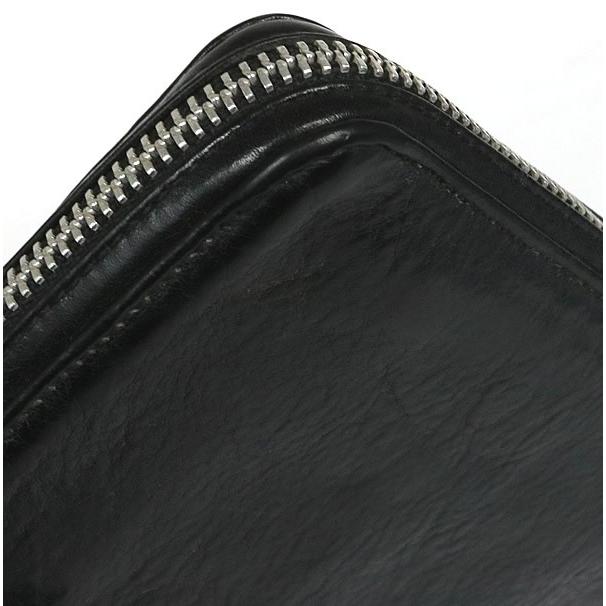 CHROME HEARTS 銀座店 クロムハーツ REC F ZIP #2 プレーン ラウンドファスナー ウォレット 長財布 メンズ レザー ...