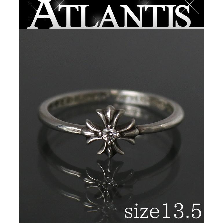 CHROME HEARTS 銀座店 クロムハーツ バブルガム CHプラス ダイヤ リング 指輪 シルバー SV925 約13.5号 97297 ...