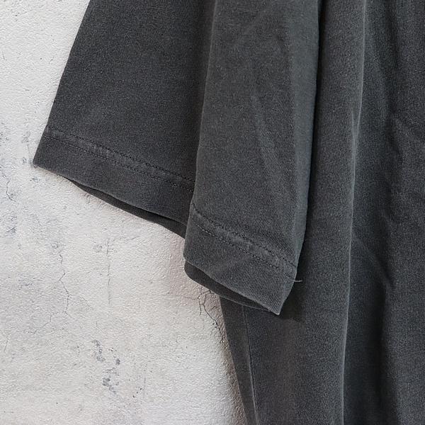 BALENCIAGA 銀座店 バレンシアガ ワンポイント ロゴ プリント Tシャツ 半袖 ユニセックス size:M ダークグレー 97705 ...