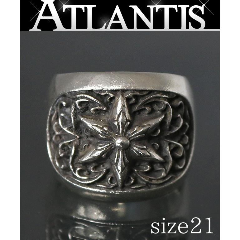 CHROME HEARTS 銀座店 クロムハーツ クラシック オーバルスター リング 指輪 シルバー SV925 約21号 97810 ...