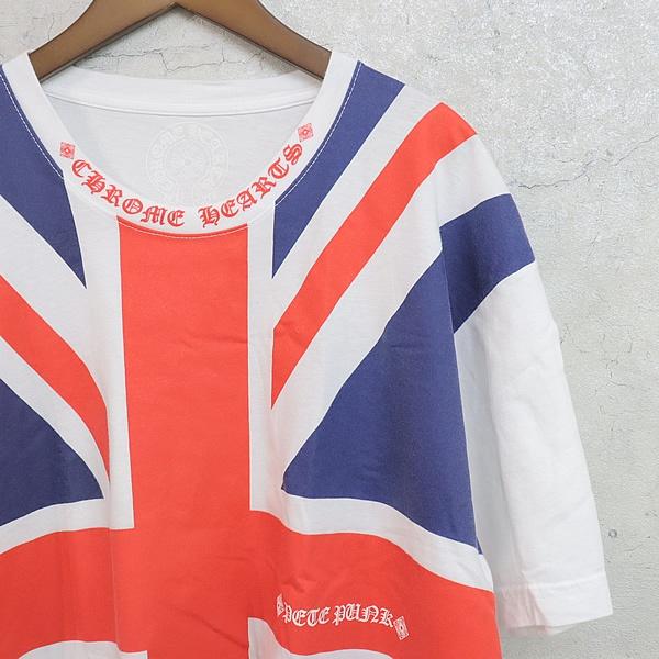CHROME HEARTS 銀座店 クロムハーツ ユニオンジャック Tシャツ 半袖 size:XL マルチカラー 97840 ...