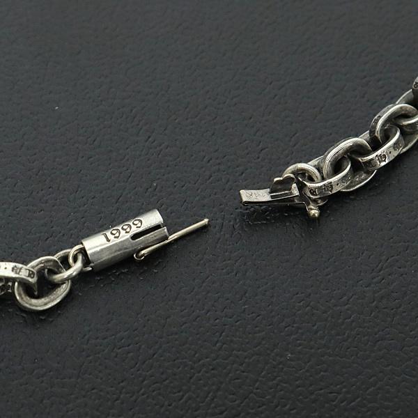 CHROME HEARTS 銀座店 クロムハーツ ペーパーチェーン ネックレス 24インチ メンズ シルバー SV925 97955 ...