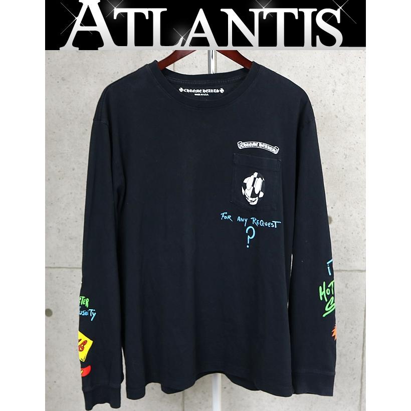 CHROME HEARTS 銀座店 クロムハーツ PPO MATTYBOY Sex Records Link ロンT 長袖 メンズ size:XXL 黒 98030 : atlantis ...