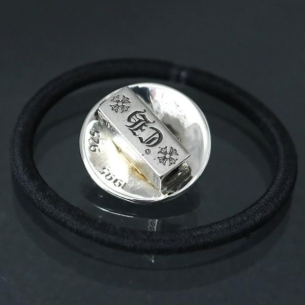 CHROME HEARTS 銀座店 クロムハーツ 新品 クロスボール コンチョ メンズ ヘアアクセ シルバー SV925 98202 ...