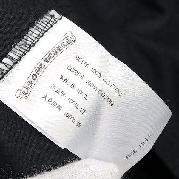 CHROME HEARTS 銀座店 クロムハーツ バックセメタリープリント ロンT長袖 メンズ size:L 黒 98800 ...
