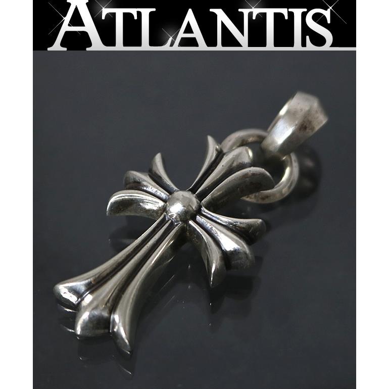 CHROME HEARTS 銀座店 クロムハーツ スモールCHクロス ウィズ ベイル ペンダント トップ シルバー SV925 99284 ...
