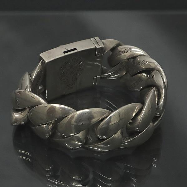 CHROME HEARTS 銀座店 クロムハーツ クラシックリンク XL BSフレア ボックス IDブレス 9リンク メンズ SV925 ...