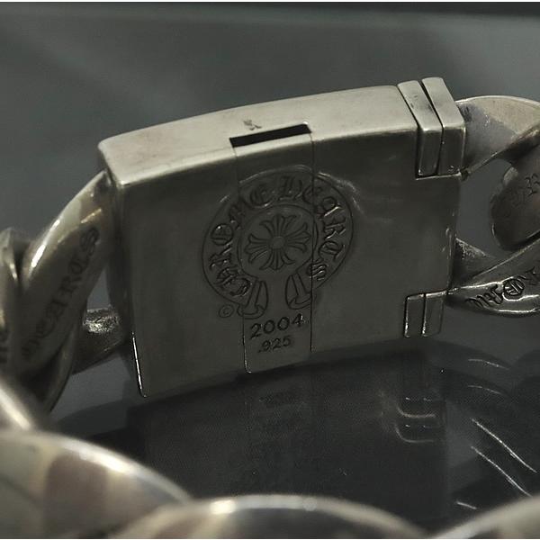 CHROME HEARTS 銀座店 クロムハーツ クラシックリンク XL BSフレア ボックス IDブレス 9リンク メンズ SV925 ...