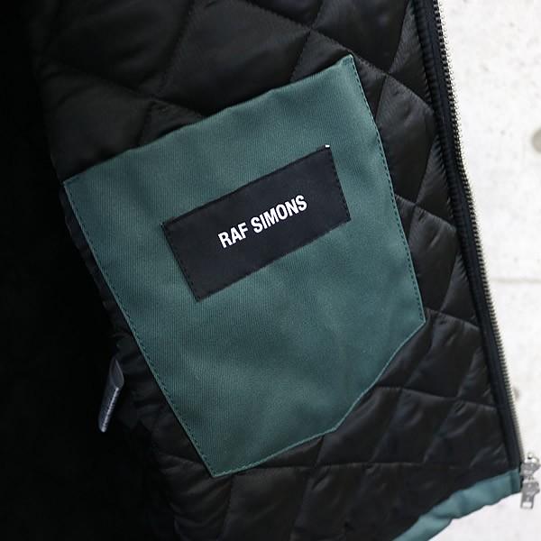 RAF SIMONS 銀座店 ラフ シモンズ 未使用 MA-1 ボンバー ジャケット メンズ size:48 緑 99574 : atlantis - 通販 - Yahoo!ショッピング